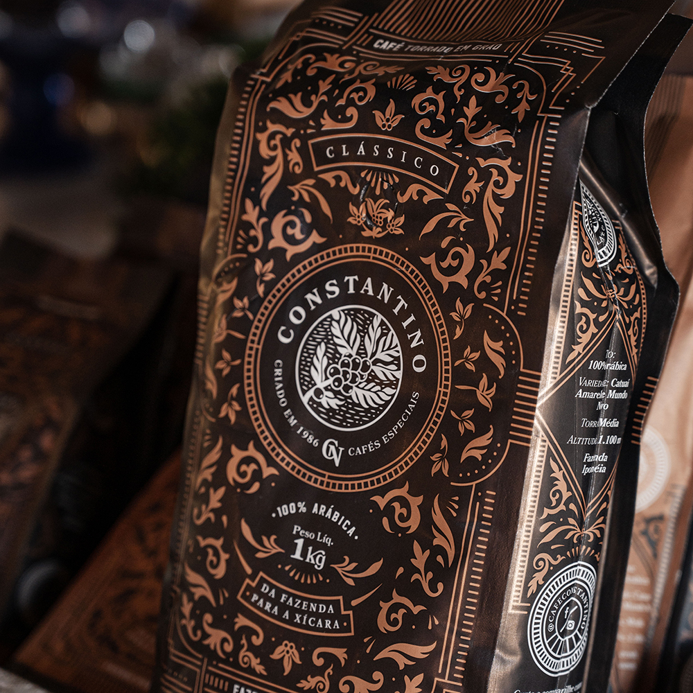 Café Constantino Pct. 500g - Grãos - Constantino